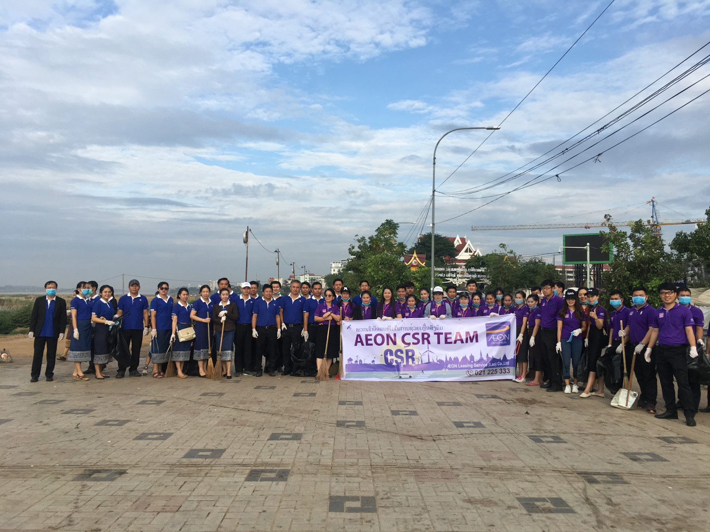 ກິດຈະກຳ AEON Lao CSR ປະຈຳເດືອນ ຕຸລາ 2019 - News | ບໍລິສັດ ອີອອນ ...